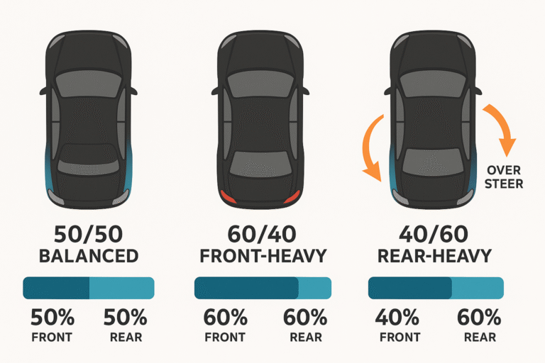 How Vehicle Weight Distribution Affects Handling