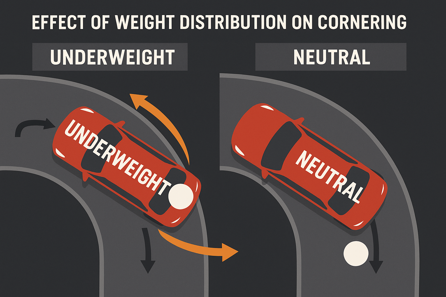 How Vehicle Weight Distribution Affects Handling